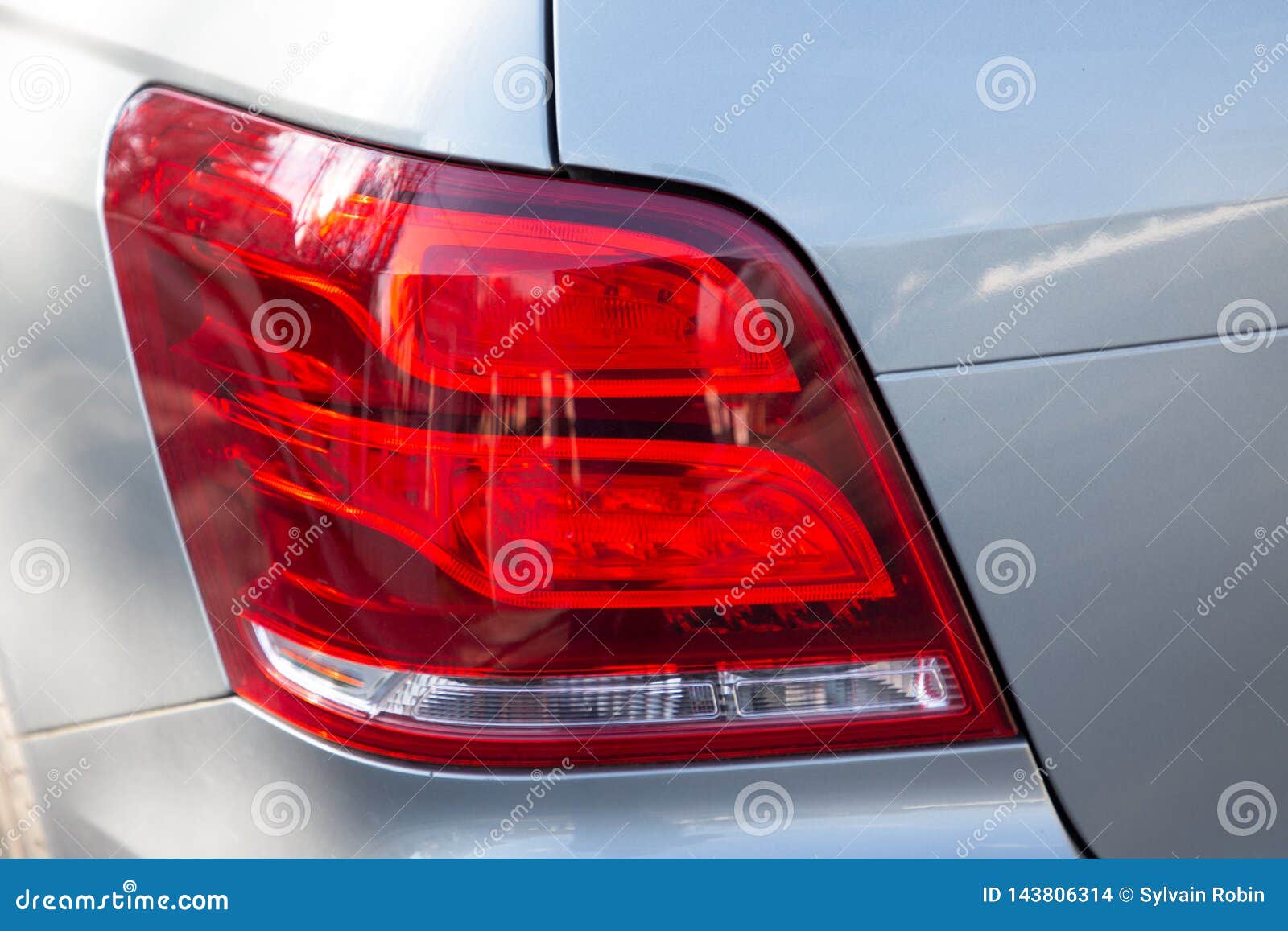 Detail View of Modern Car Rear Light Stock Photo - Image of modern ...
