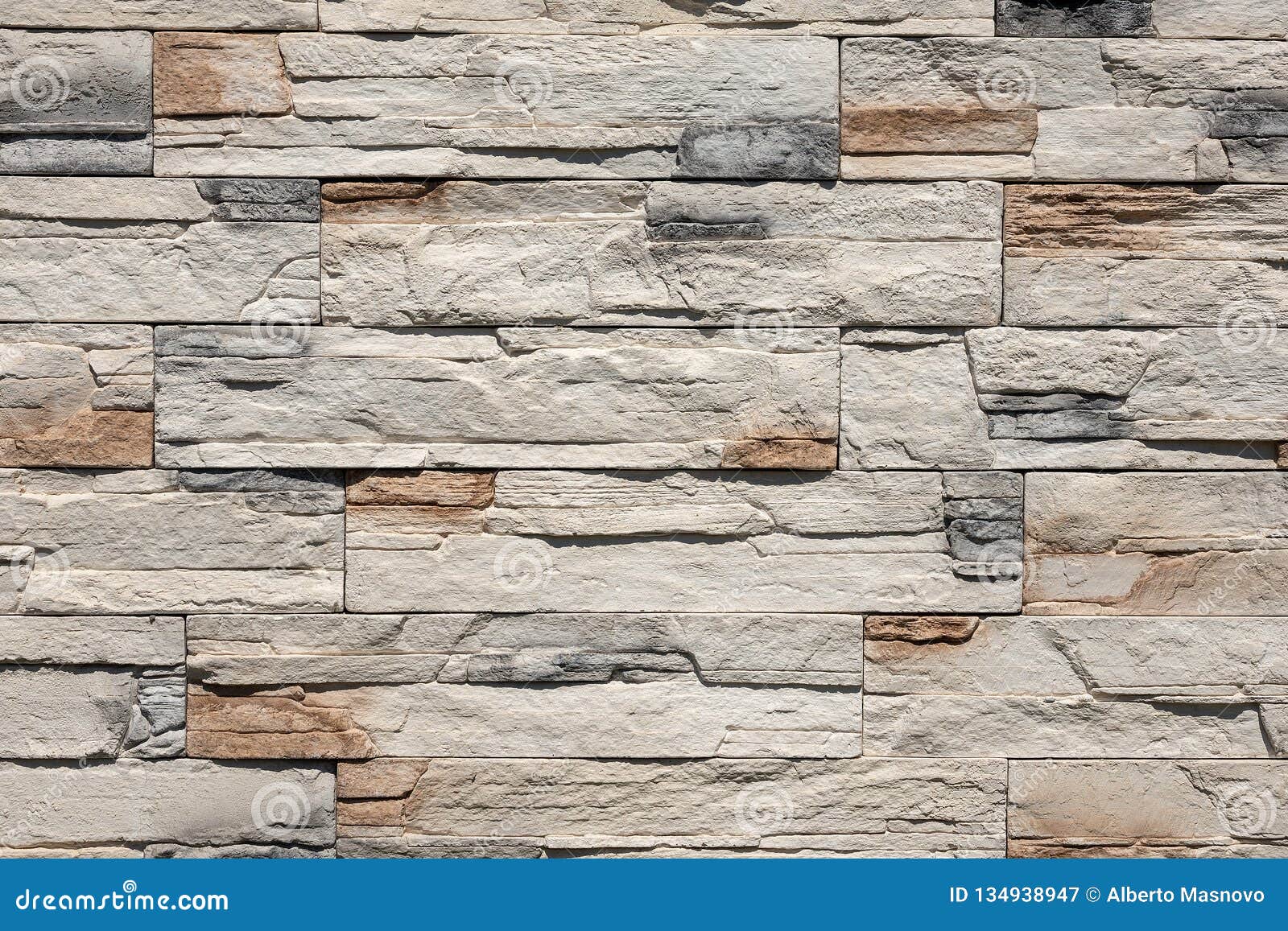 Wall with Rectangular Stones - Background Stock Image - Image of ...