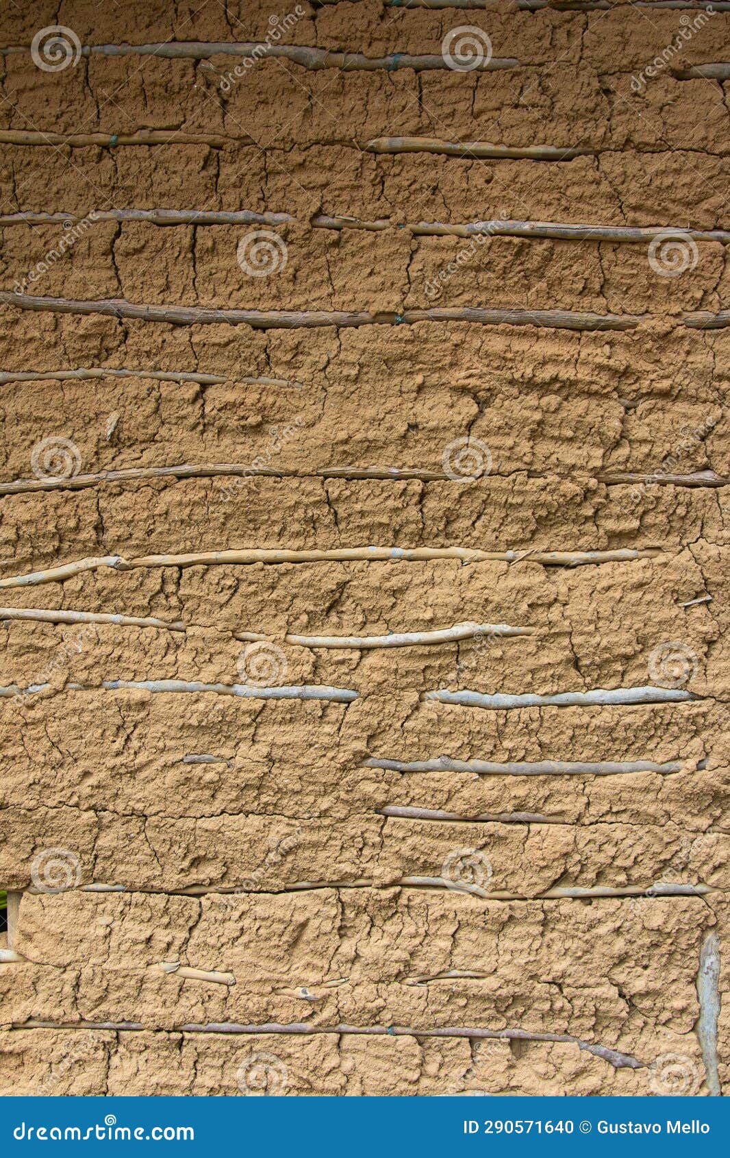Detail of Wall Texture of Typical Mud House Stock Photo - Image of ...