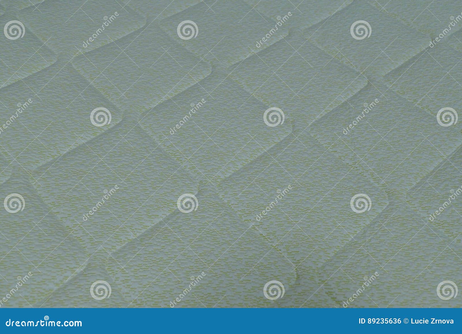 Detail of a White Bed Textile Texture Stock Photo - Image of cross ...
