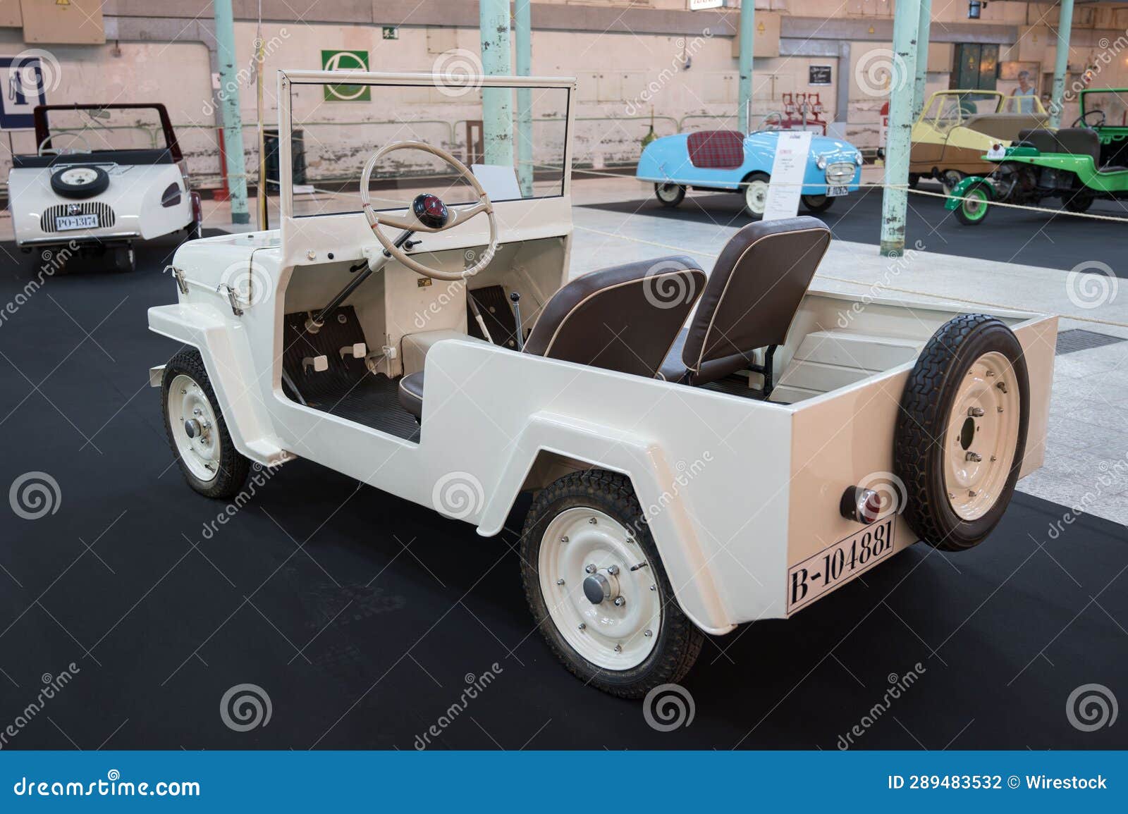 Detail of White Kapi Jip Micro Off-road Car Editorial Photography ...