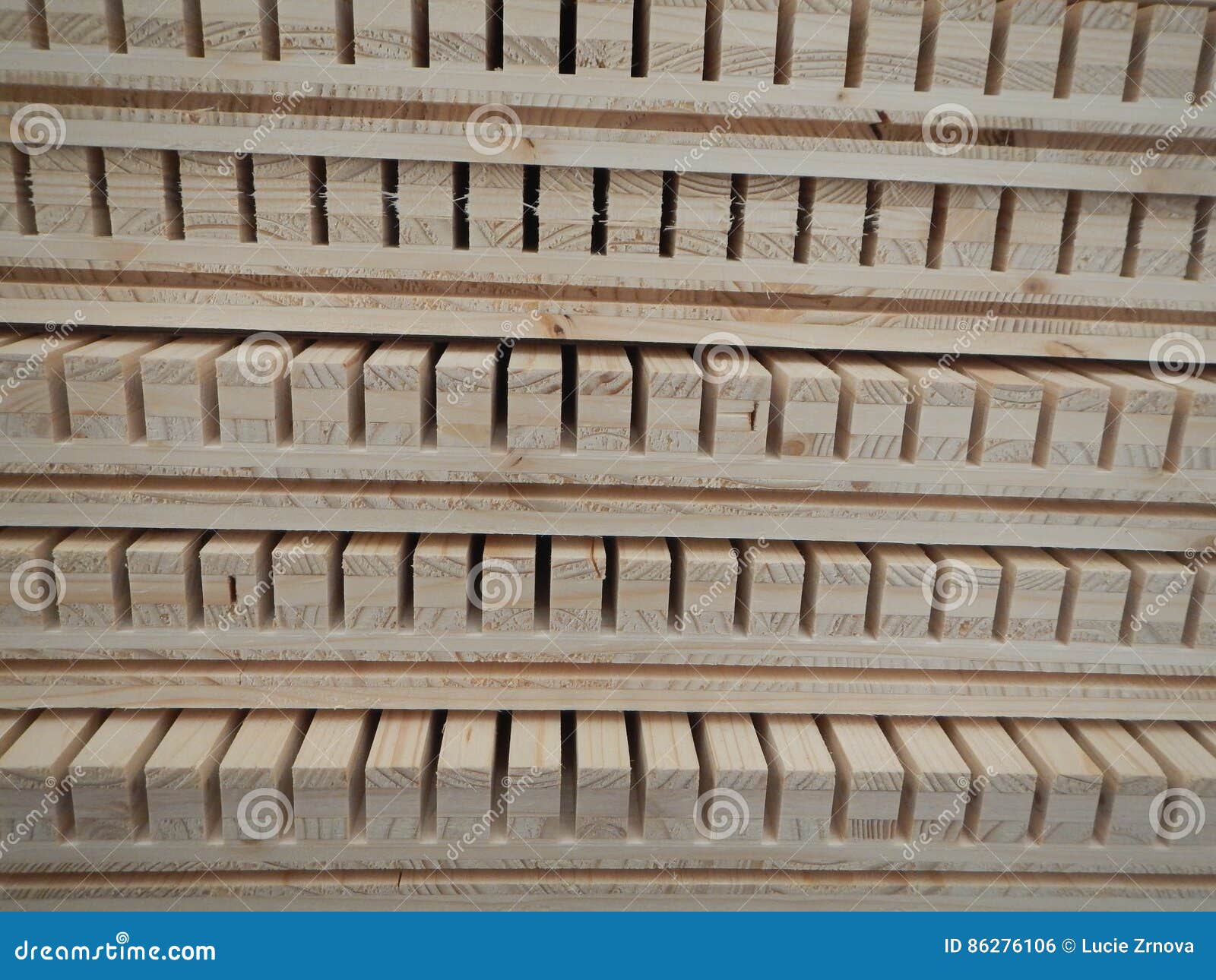 Detail of a Wooden Plank Structure Stock Photo - Image of clean ...