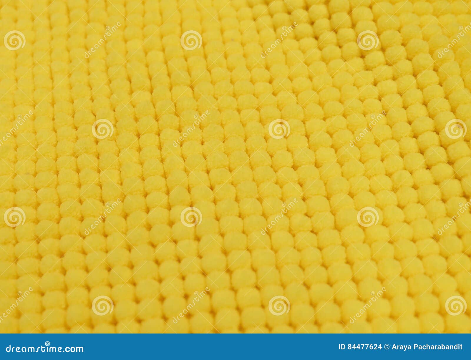 Detail of Yellow Fluffy Fabric Texture Background Stock Photo - Image ...