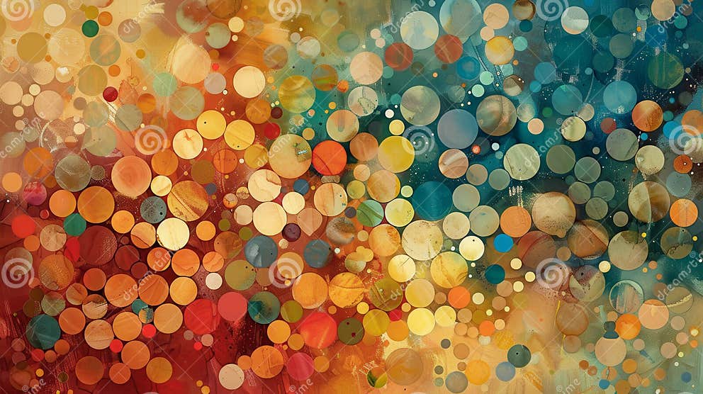 Detailed Abstract Circular Texture for Modern Visuals Stock Image ...