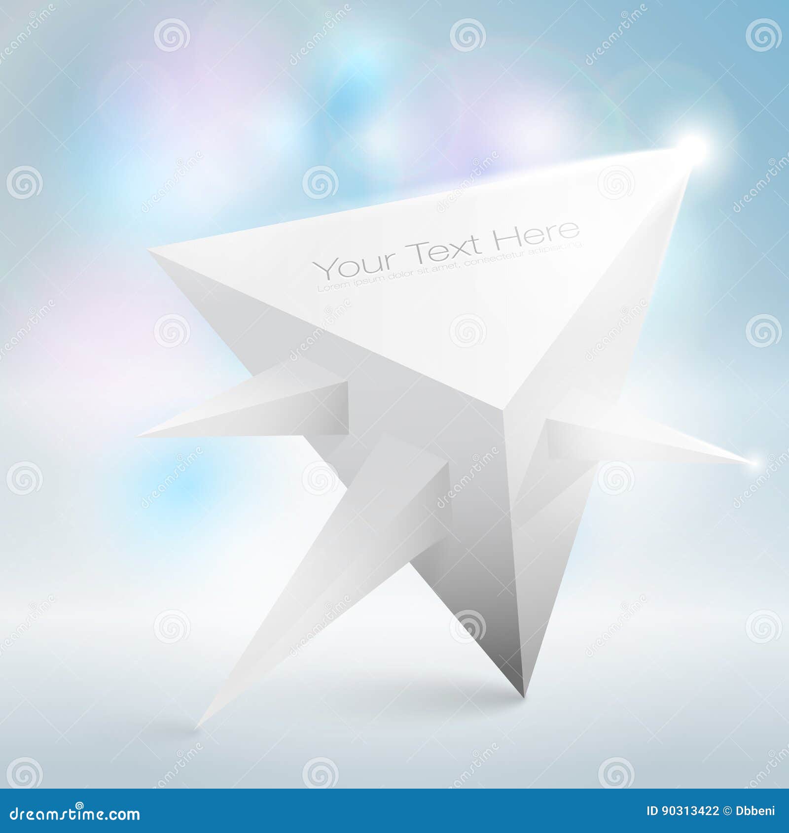 Detailed abstract shape stock vector. Illustration of crystal - 90313422