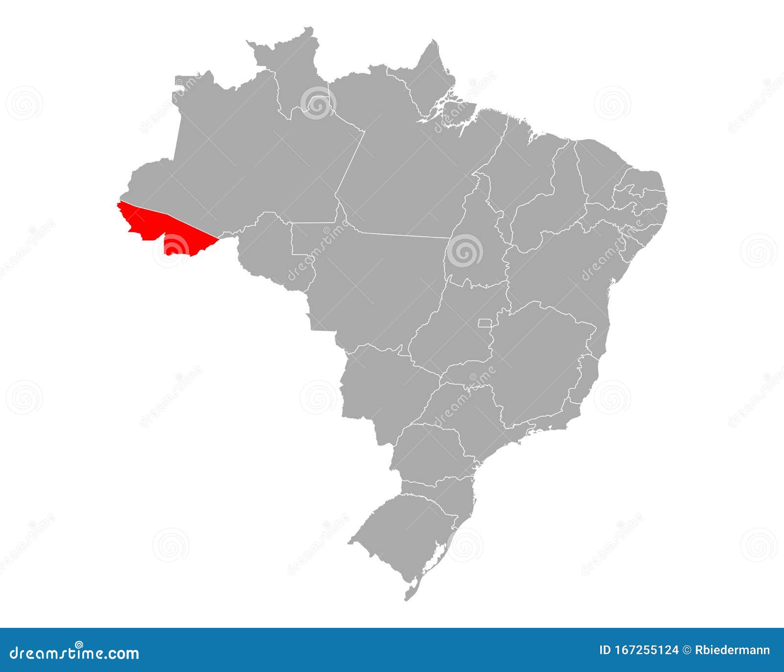 Map Of Acre Cartoon Vector | CartoonDealer.com #91960269