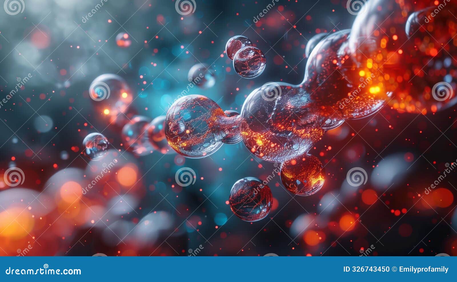 Animated Visualization of Fabricating a Complex Object Stock Photo ...