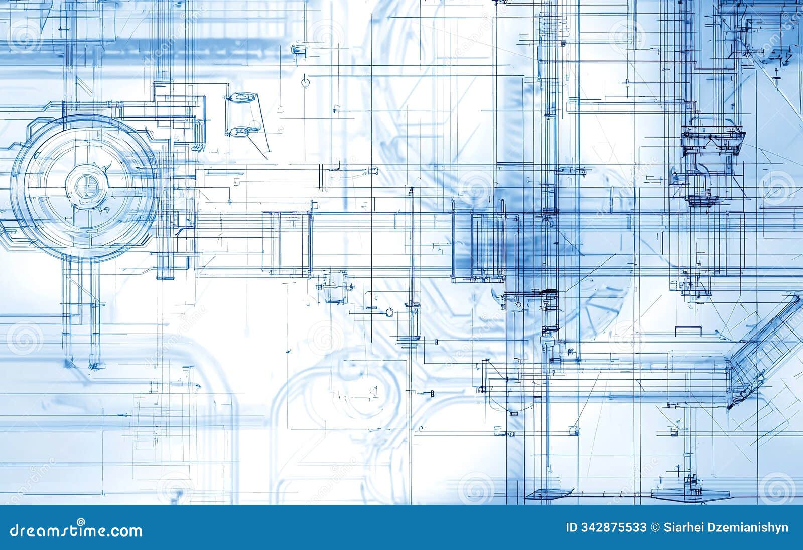 Detailed Architectural Blueprint Showcasing Intricate Design Elements ...