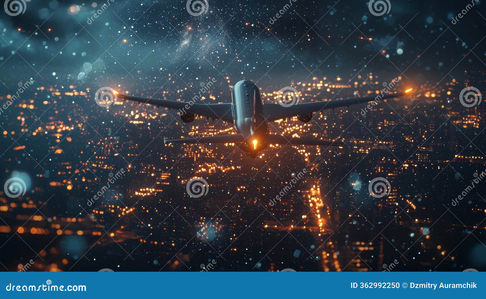 Detailed Aviation Data Visualization: Blue Digital Airplane Insights ...