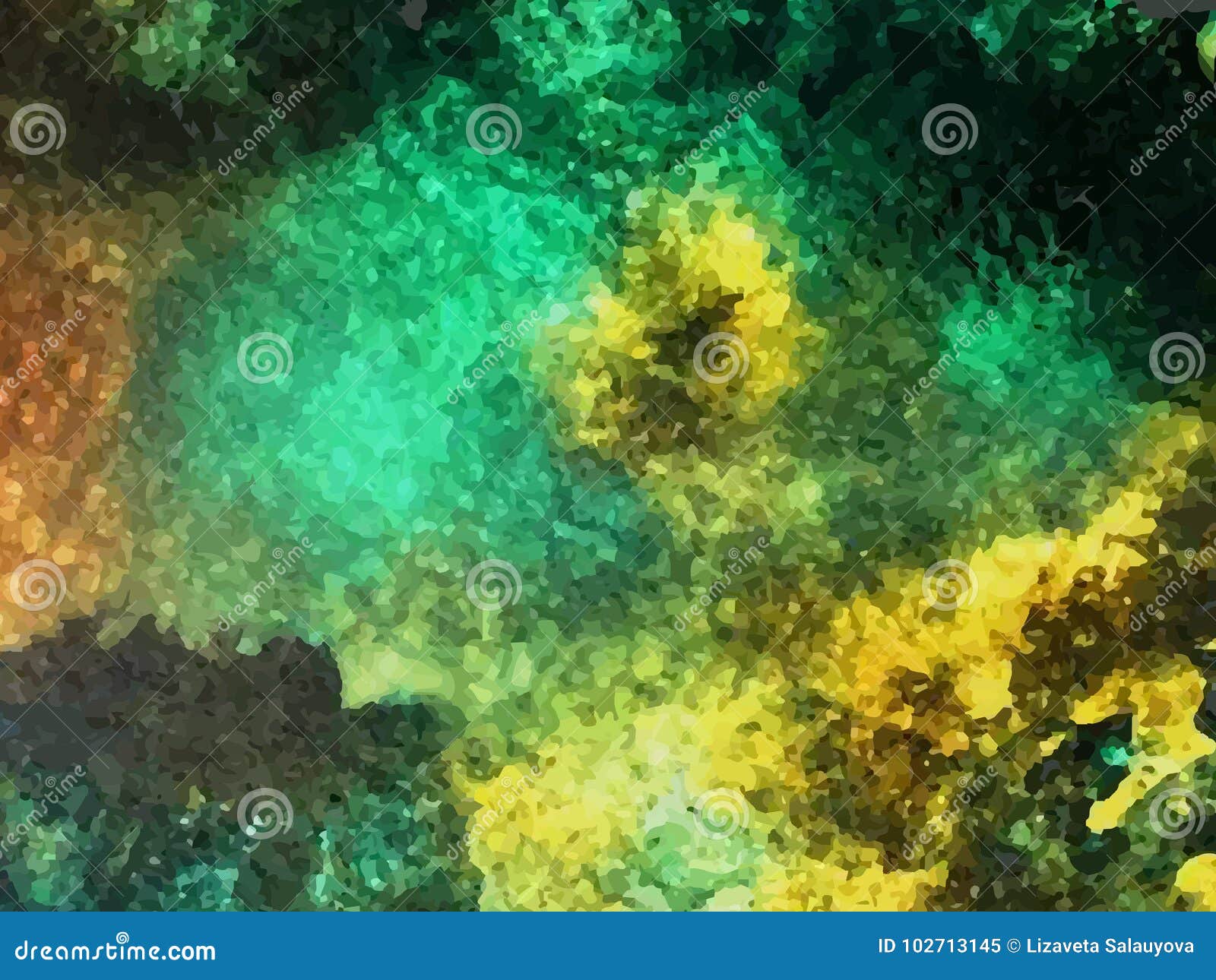 Detailed Background with Watercolor Texture Stock Vector - Illustration ...