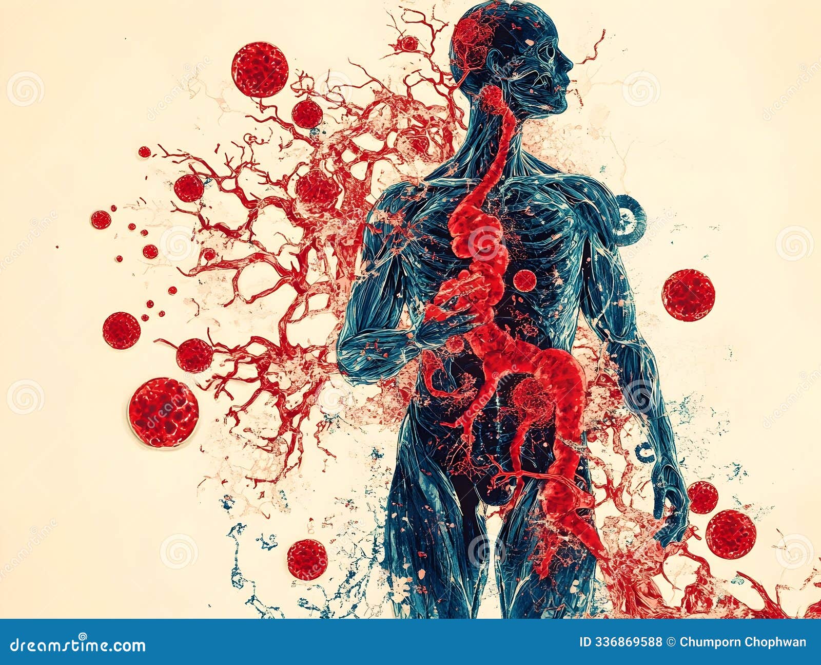 Detailed Biological Visualization of Human Blood Cell Antigens and ...