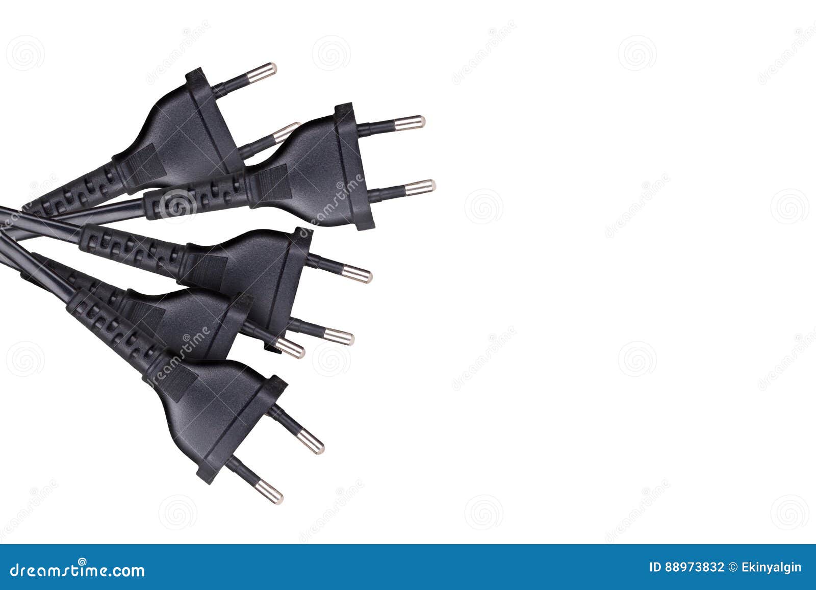 Detailed Black Plug View stock photo. Image of close - 88973832