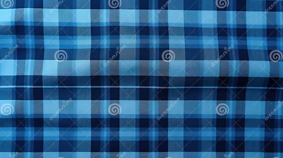 Detailed Blue Checkered Drapes Background Stock Illustration ...