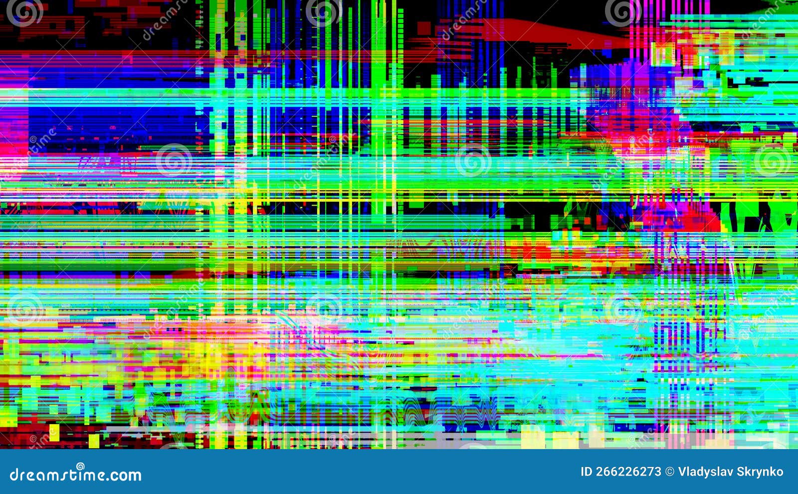 Detailed Blue Texture of Damaged Software Interface. Stock Image ...