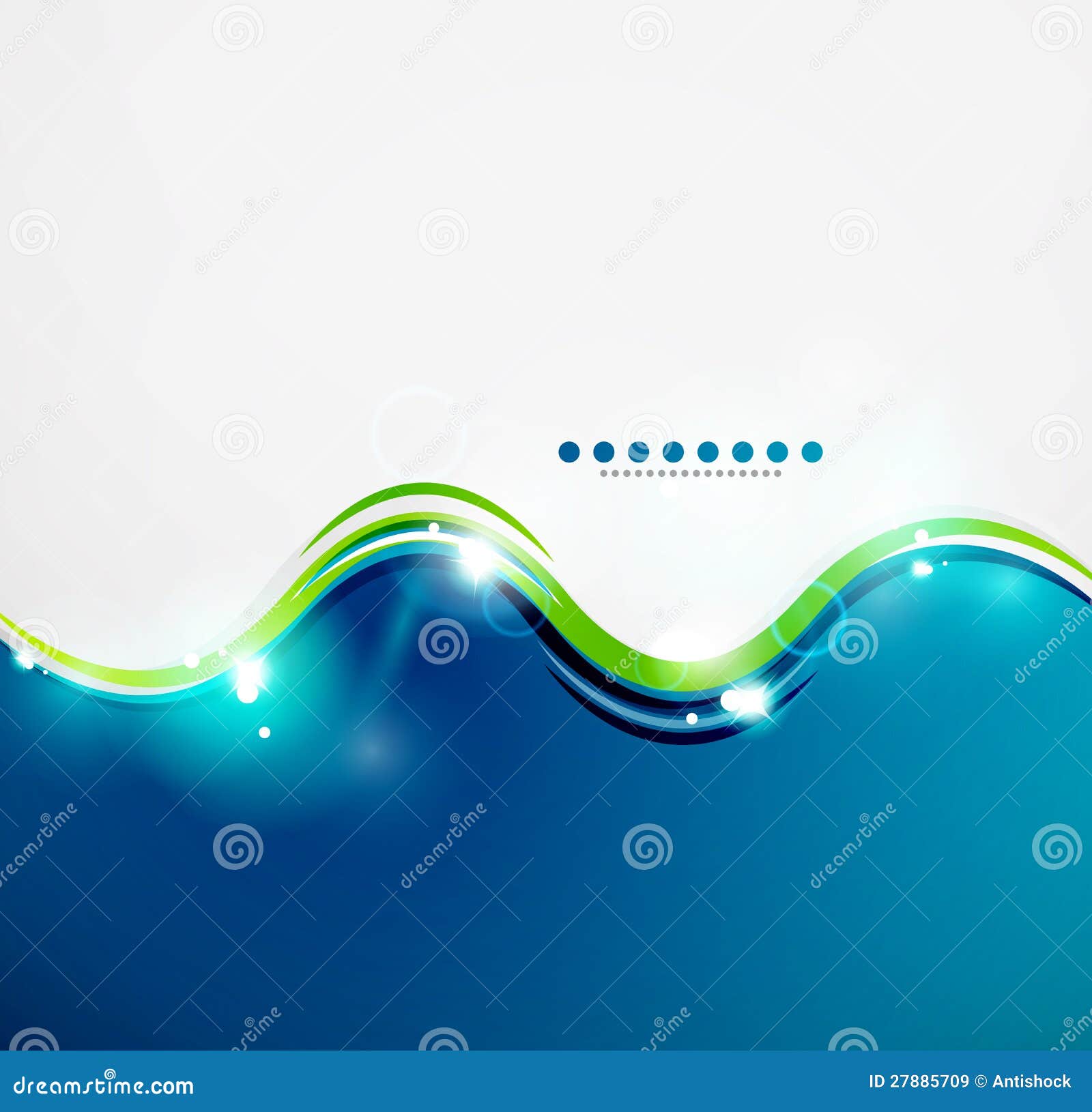 Detailed Blue Wavy Vector Abstract Background Stock Vector ...