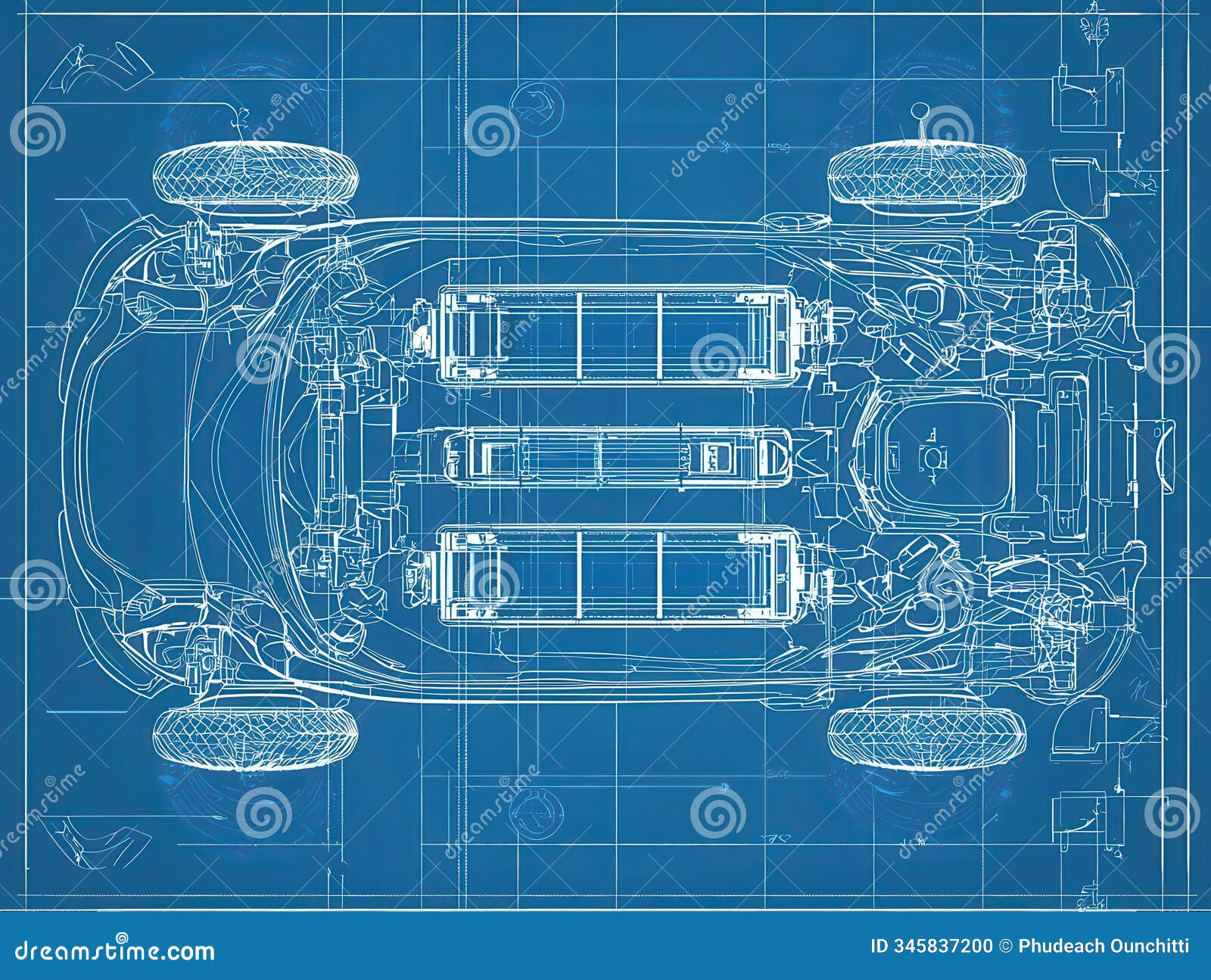 Mechanical Engineering Car Blueprint How To Read An Engineering