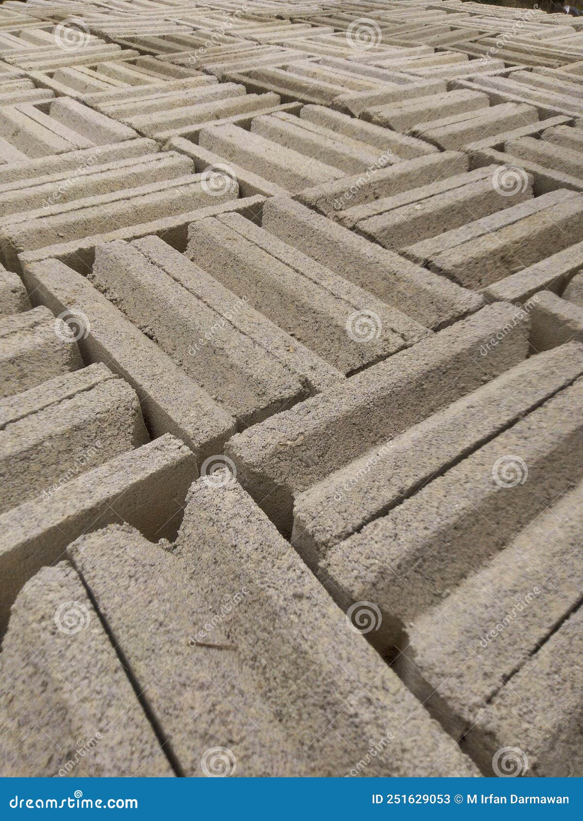 Detailed Brick Construction Texture Background Stock Image - Image of ...