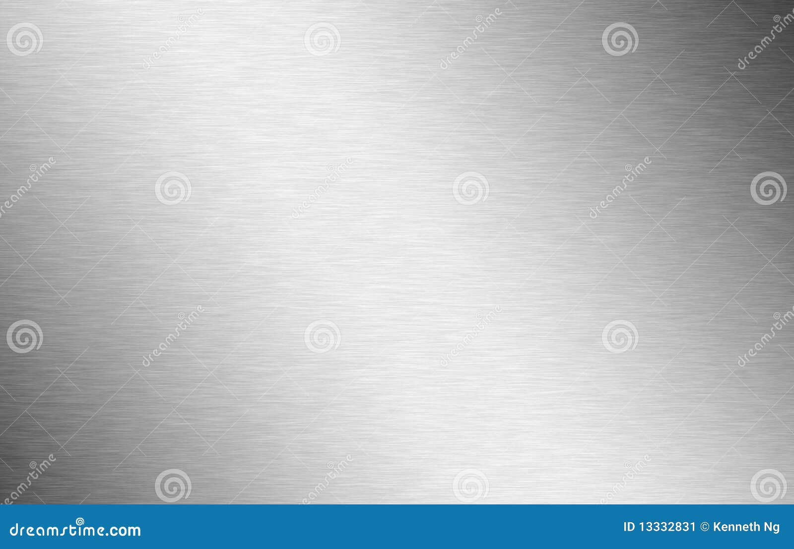 Brushed Aluminium Metal Background With Border Vector Illustration ...