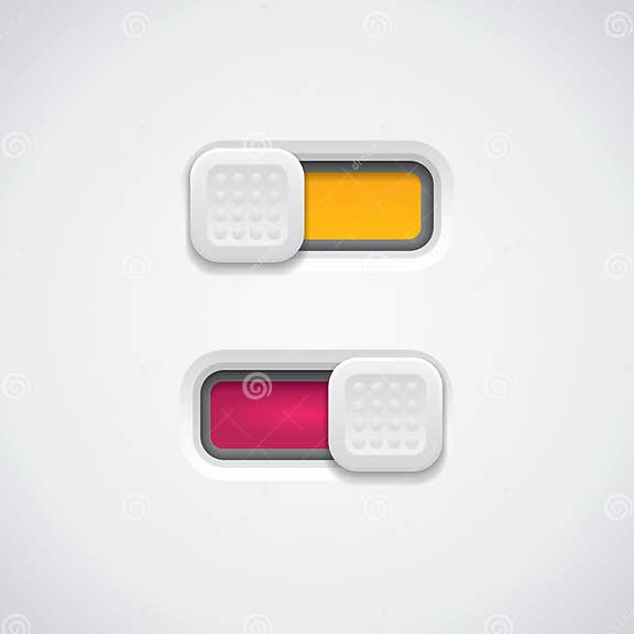 Detailed buttons stock vector. Illustration of light - 29122822