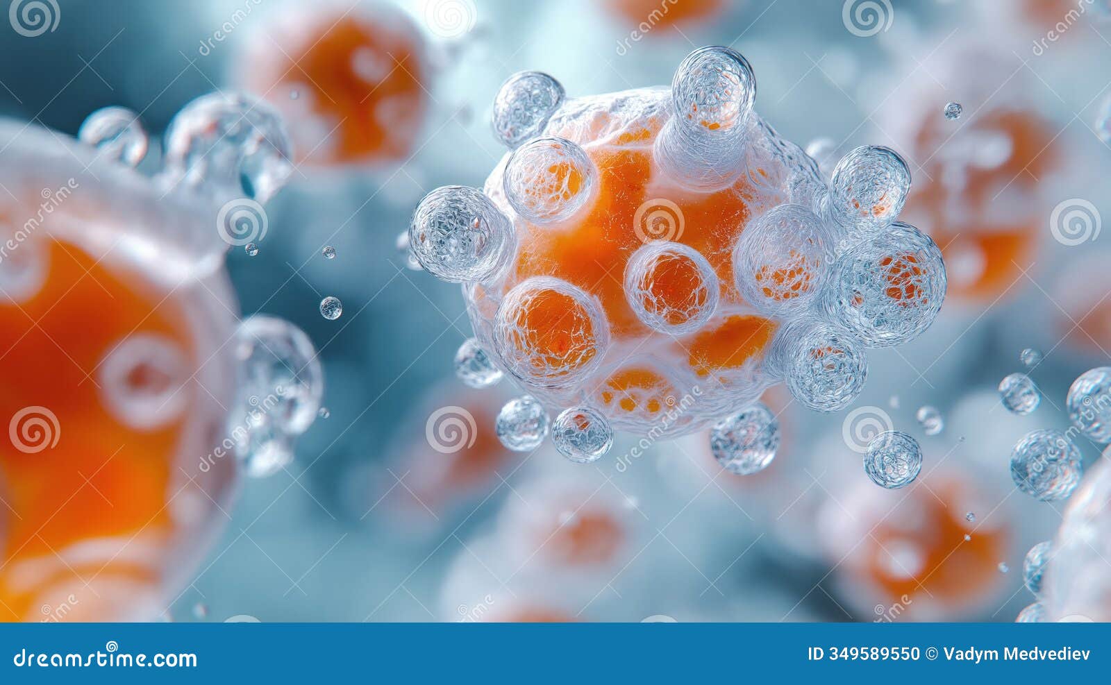 Cellular Aging And Senescence Illustrated With Telomeres, DNA, And ...