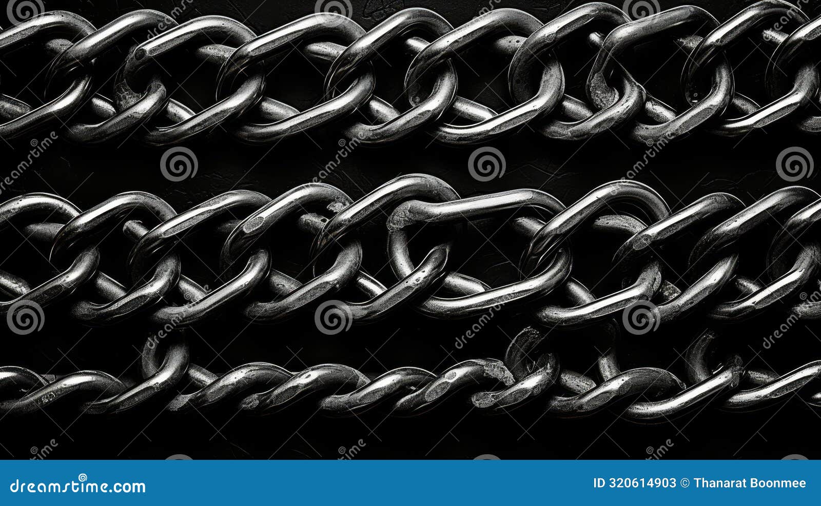 Detailed Chain Link Texture Illustration with a Metallic Pattern and ...