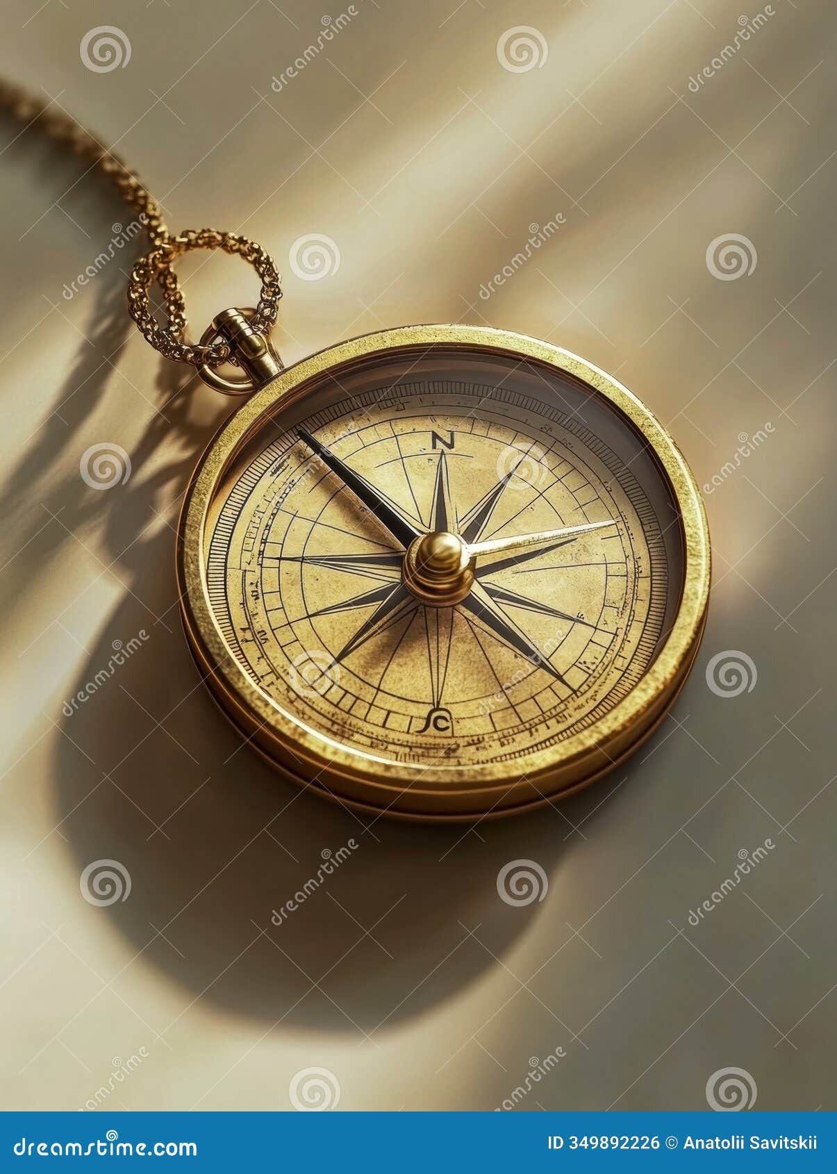A Detailed Compass Symbolizes the Principles of Justice and ...