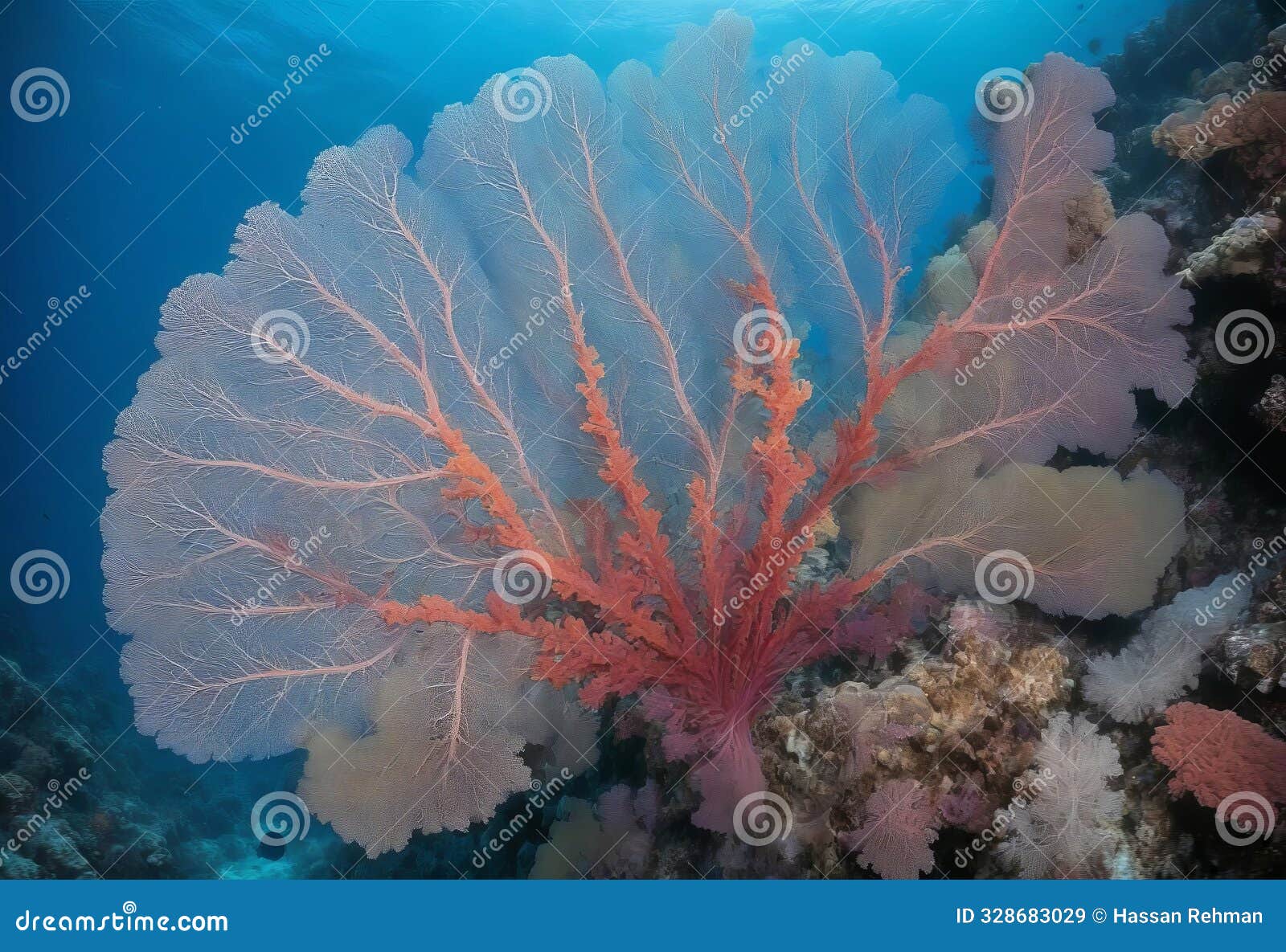 A Detailed and Compelling Image of a Deep Sea Stock Illustration ...