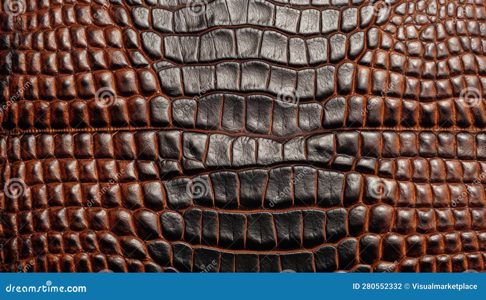 Detailed Crocodile Leather Pattern Stock Illustration - Illustration of ...