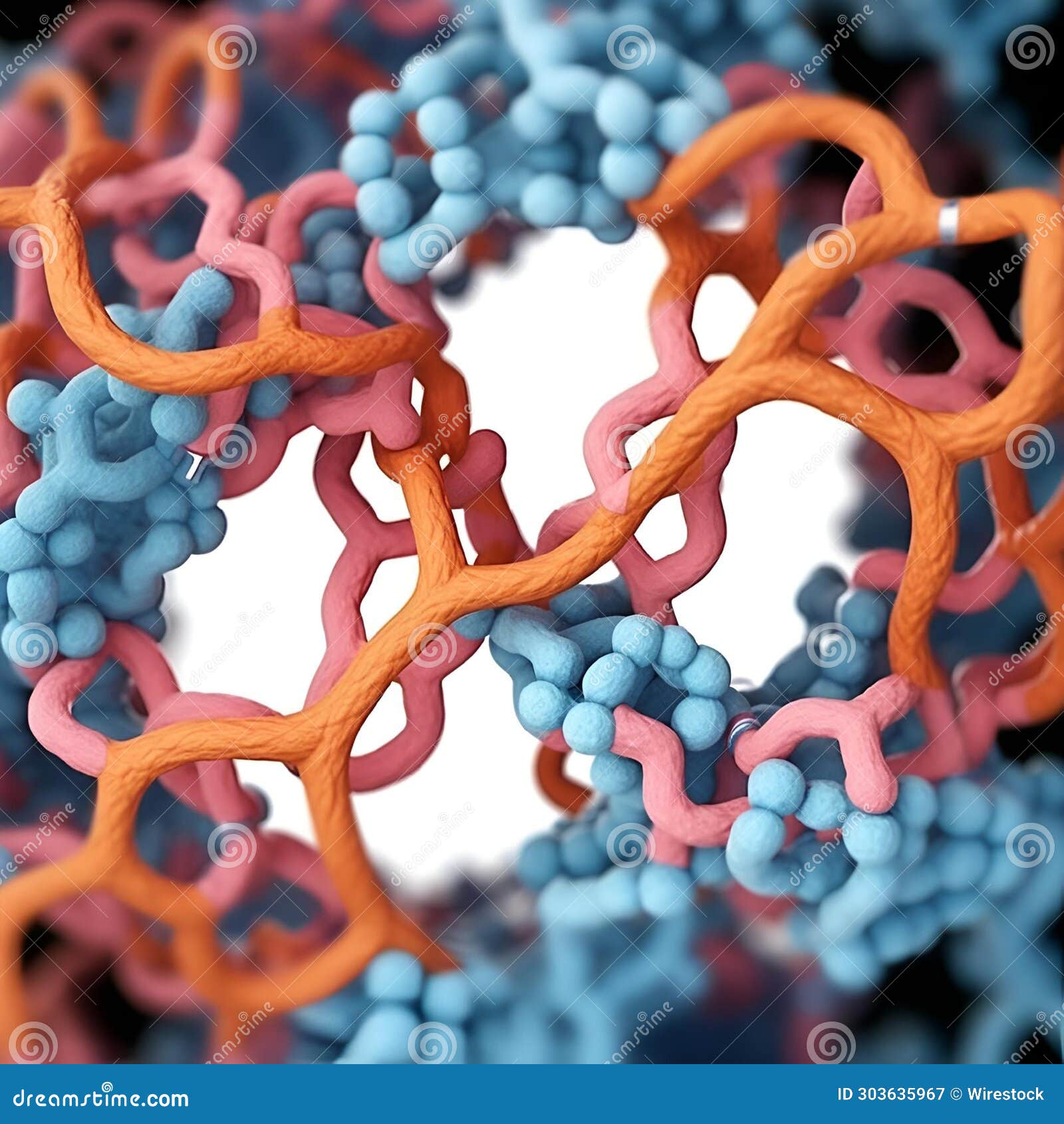 Quaternary Structure Of Rat Aquaporin-4, 3D Cartoon Model Isolated ...