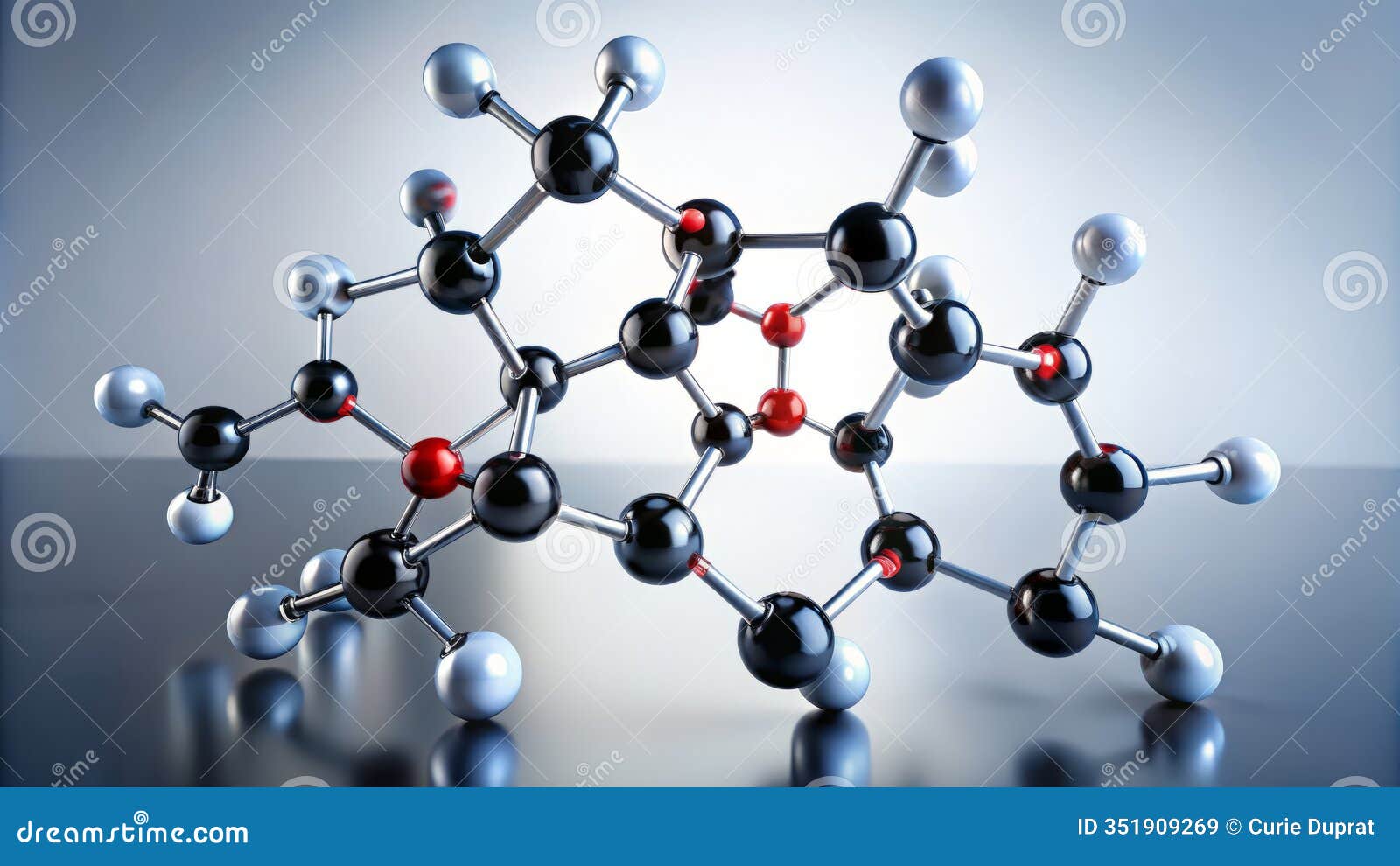 Glucose Molecule, Structure Of Chemical Formula Vector Illustration ...