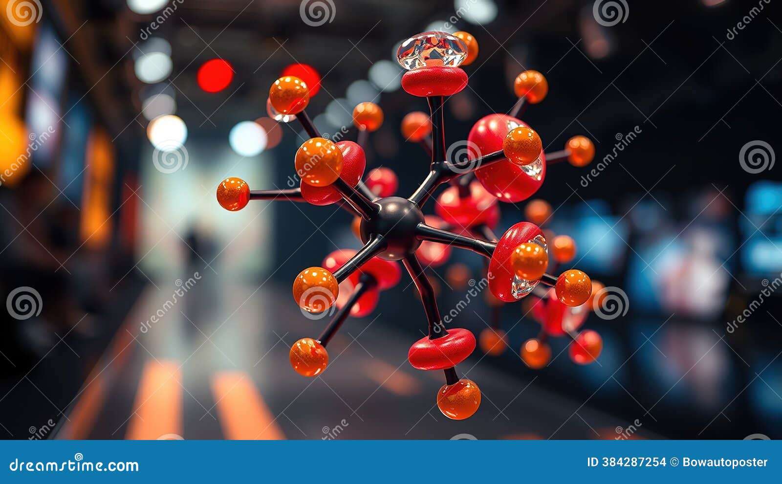 Solanine Nightshade Poison Molecule. Present In Potatoes, Especially In ...
