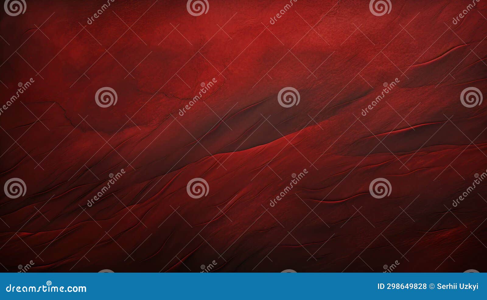 Detailed Dark Red Abstract Texture. Red Acrylic Waves and Scratches AI ...