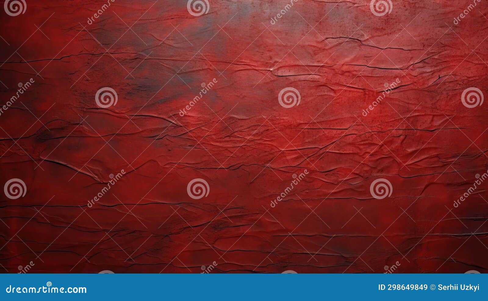 Detailed Dark Red Abstract Texture. Red Acrylic Waves and Scratches AI ...