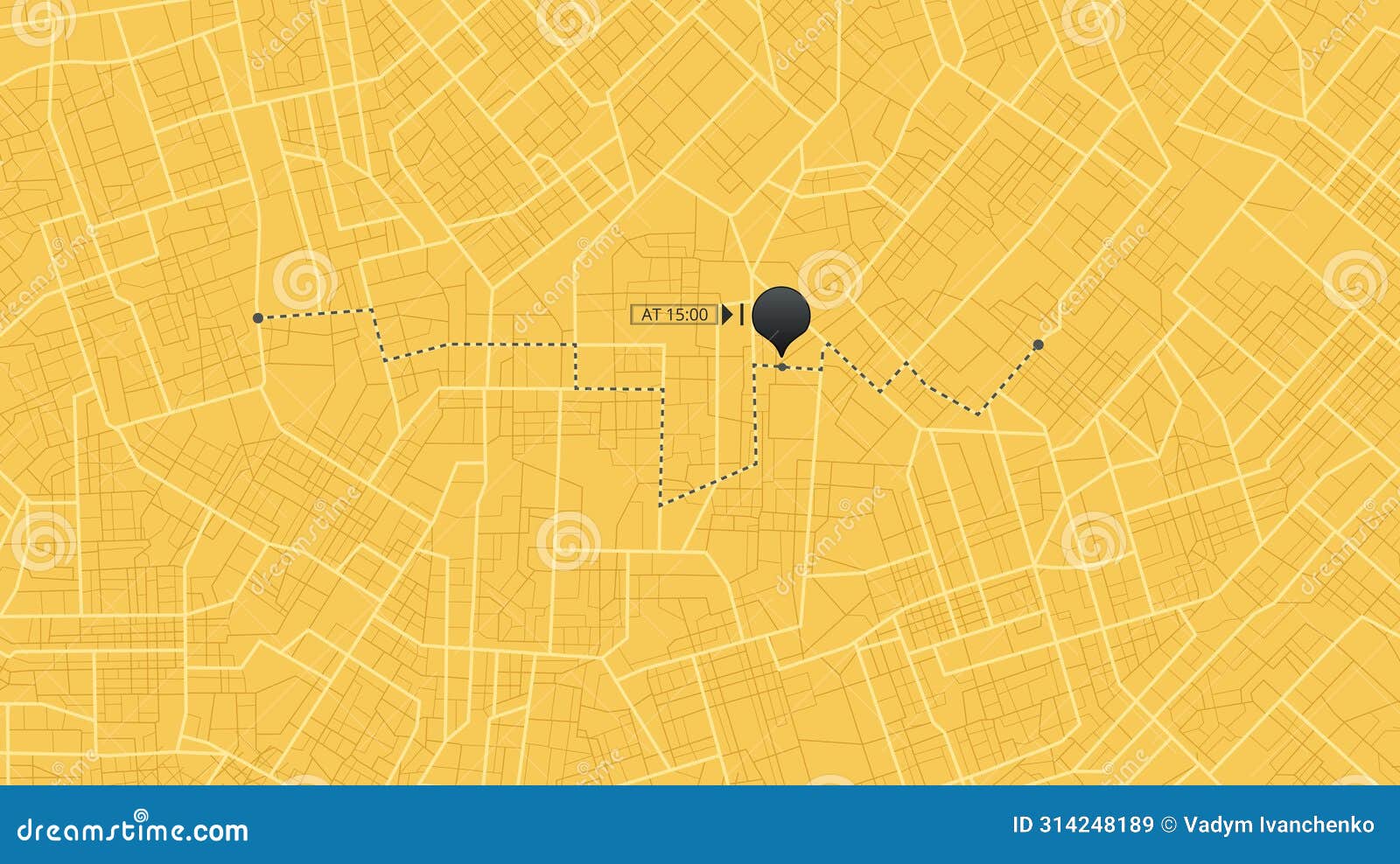 Detailed Delivery Plan To Deliver Your Package. Application with Track ...