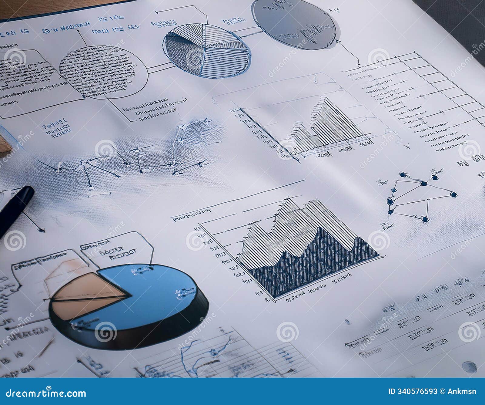Detailed Diagram on a Whiteboard, Illustrating Complex Processes, Plans ...