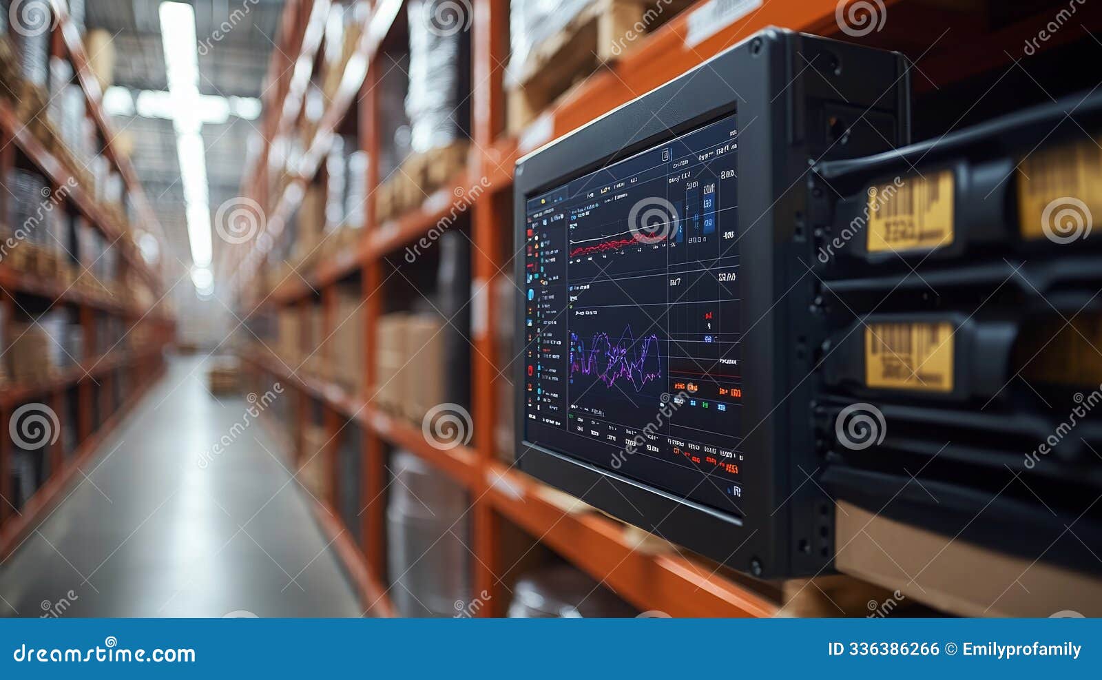Detailed Display Board of Automated Mobile Robot Interface in a Busy ...