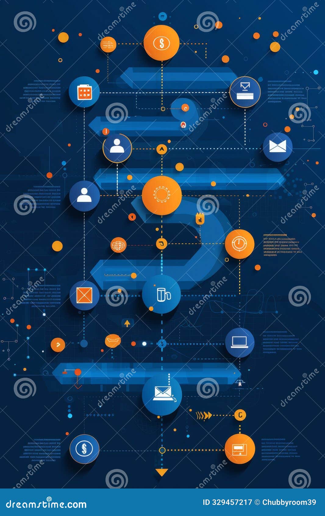 Detailed DMAIC Steps Diagram for Six Sigma Process Stock Illustration ...