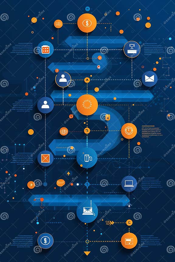 Detailed DMAIC Steps Diagram for Six Sigma Process Stock Illustration ...