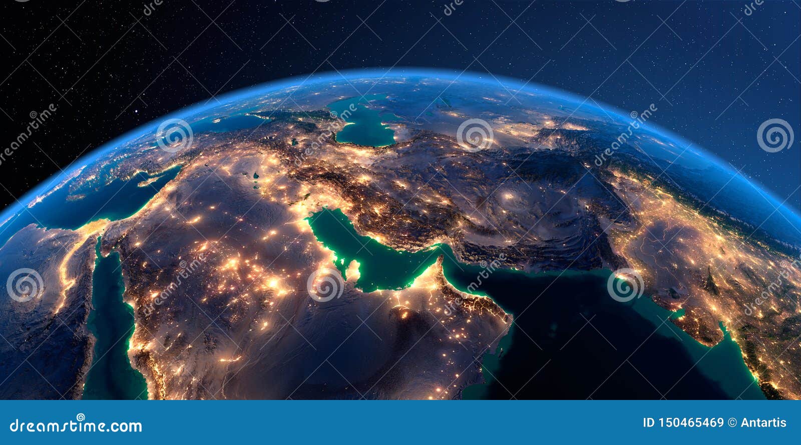 Persian Gulf Region, Strait Of Hormuz, And Gulf Of Oman, Political Map ... Persian Gulf Region, Strait Of Hormuz, And Gulf Of Oman, Political Map ...