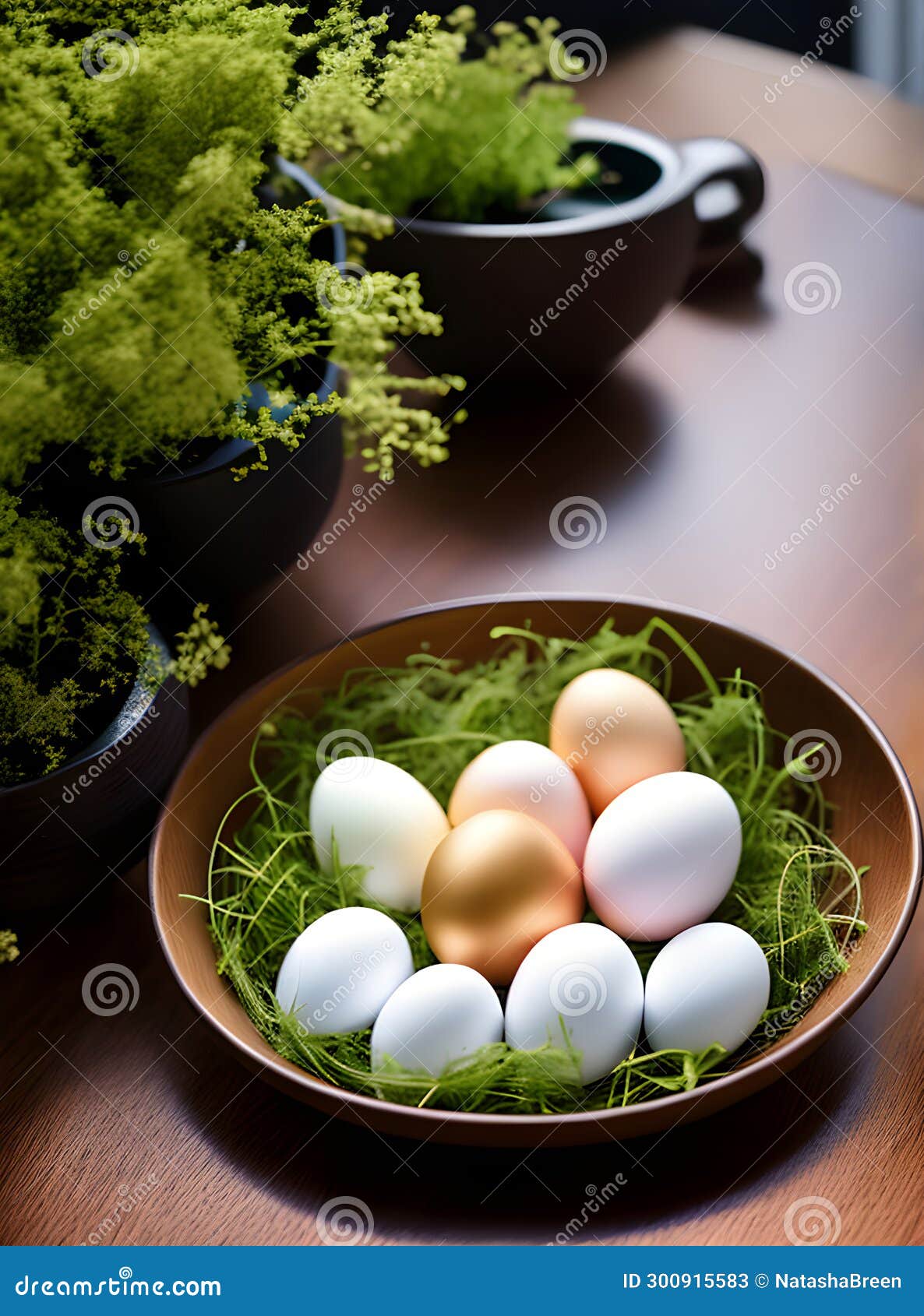 Detailed Egg Creates Cozy Easter Atmosphere. High Stock Image - Image ...