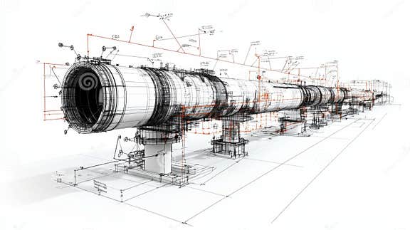 Detailed Engineering Design of a Large Industrial Pipeline System in a ...