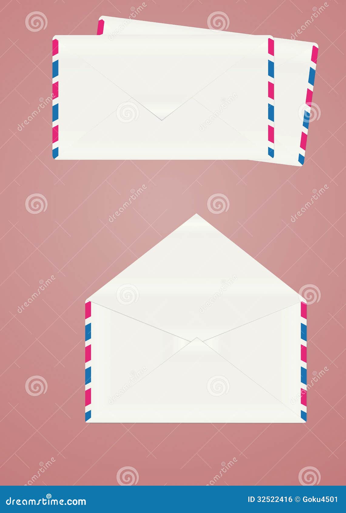 Detailed Envelope stock illustration. Illustration of symbol - 32522416