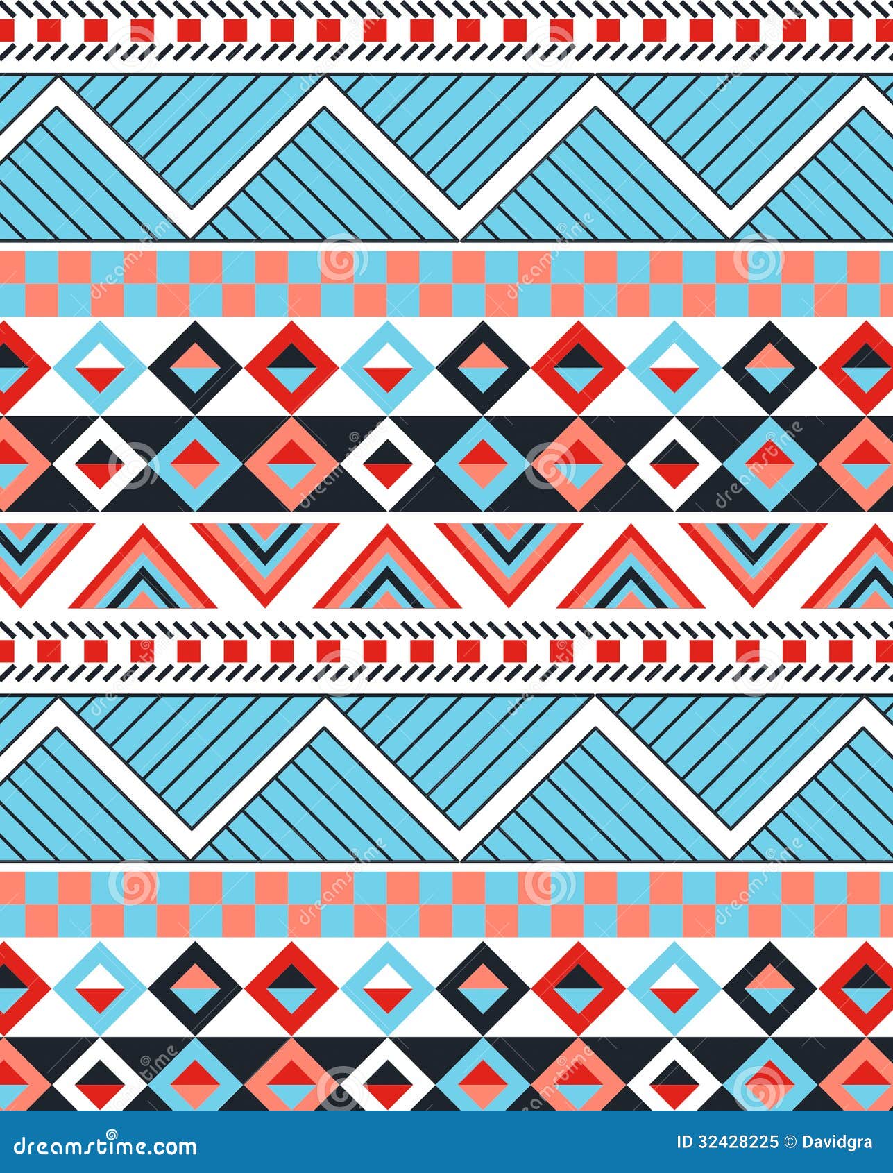 Detailed ethnic design stock vector. Illustration of colors - 32428225