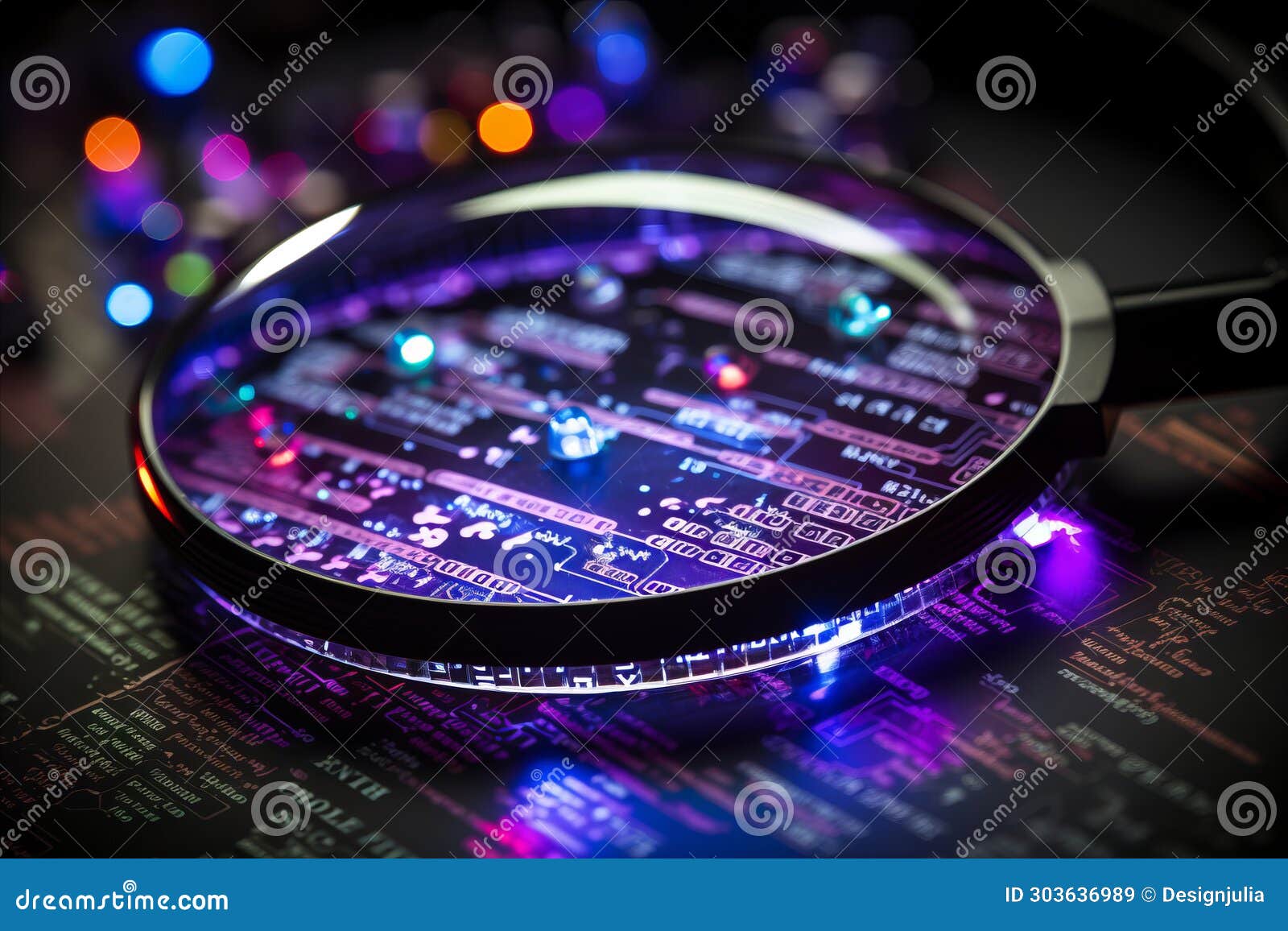 Detailed Examination of Complex Microcircuits Using a Magnifier ...
