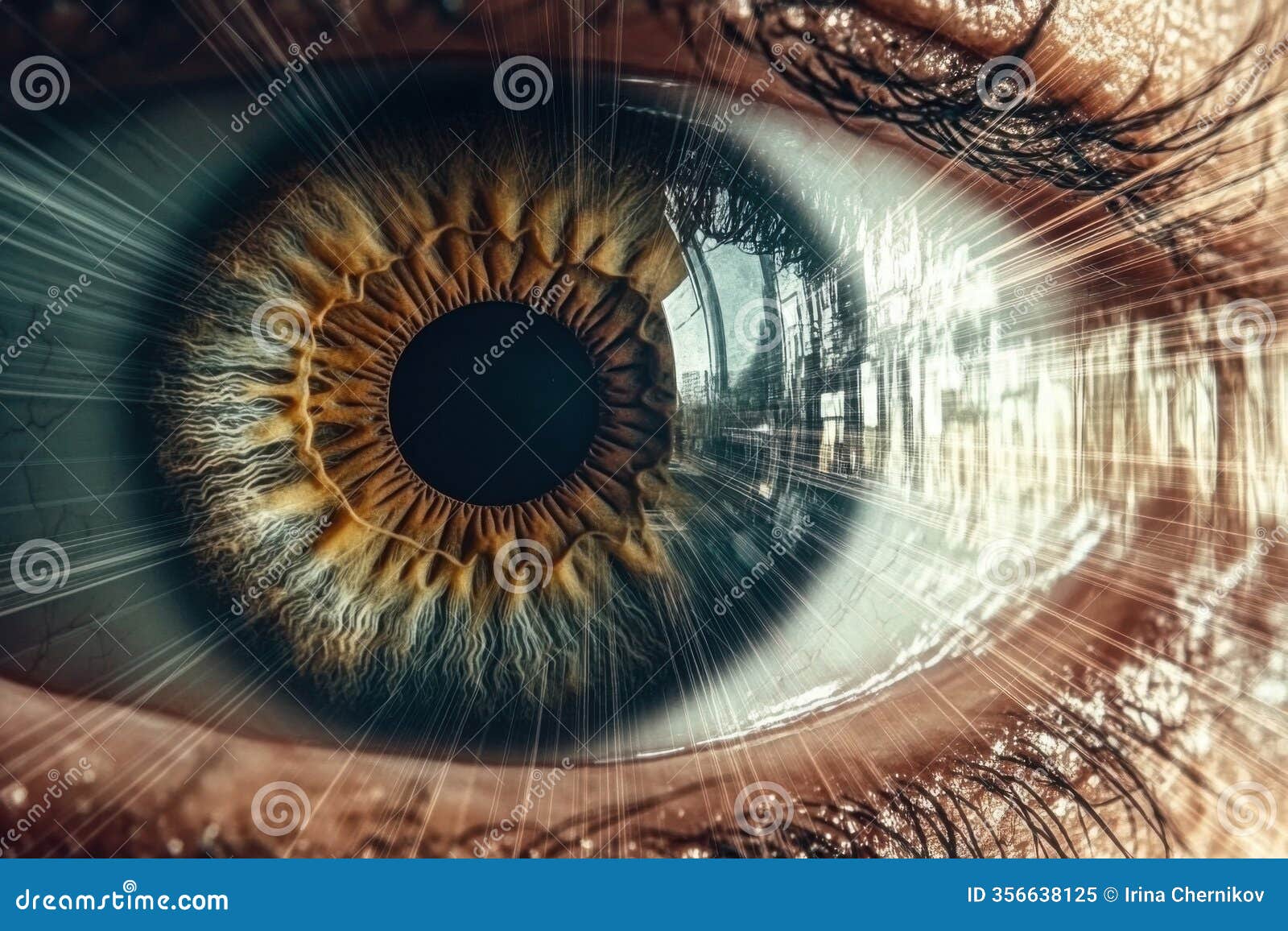 Detailed Vision Of Heavy Golden Olympic Bar On Black Background. Stock ...