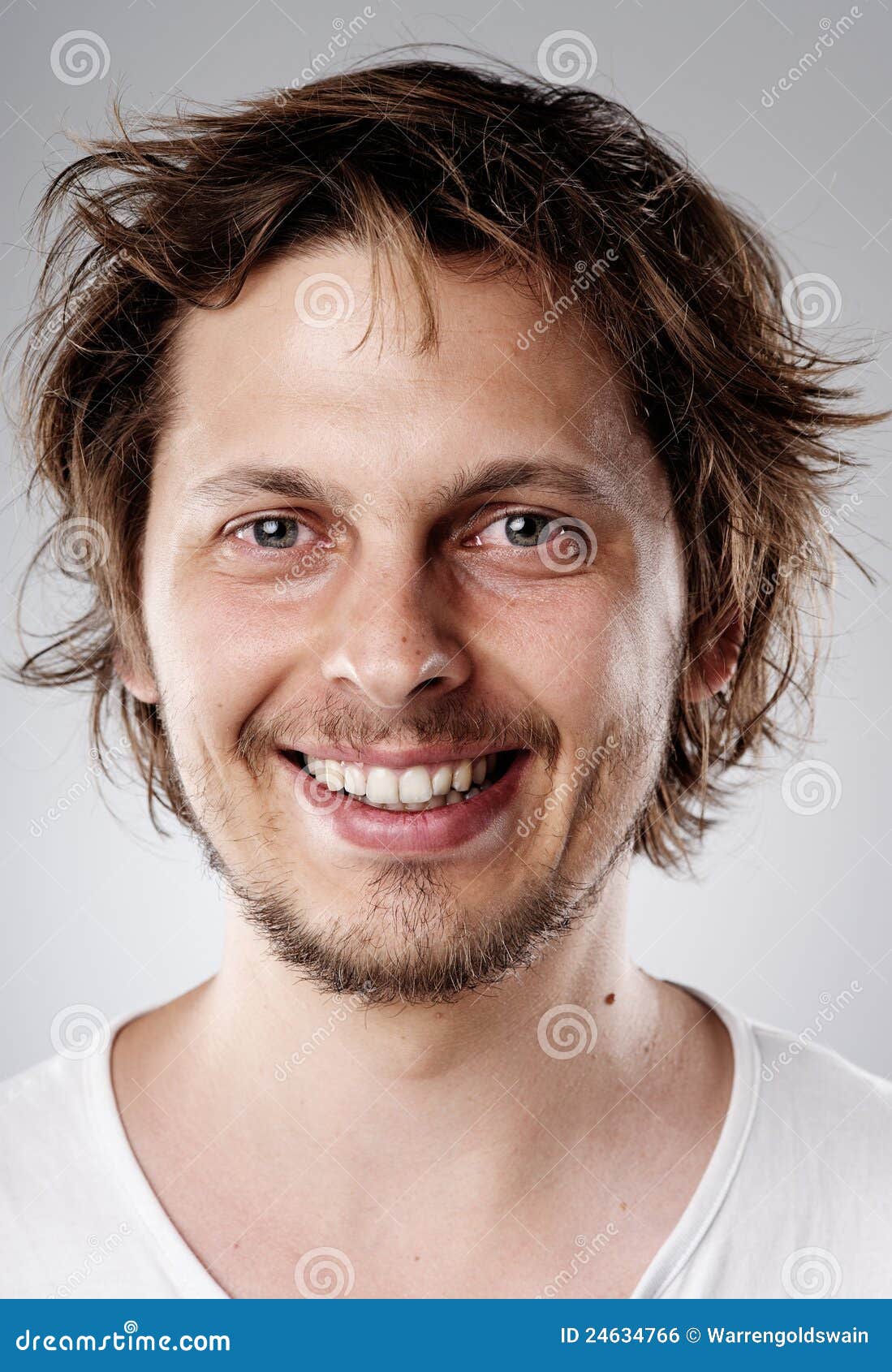 Detailed face portrait stock photo. Image of person, looking - 24634766
