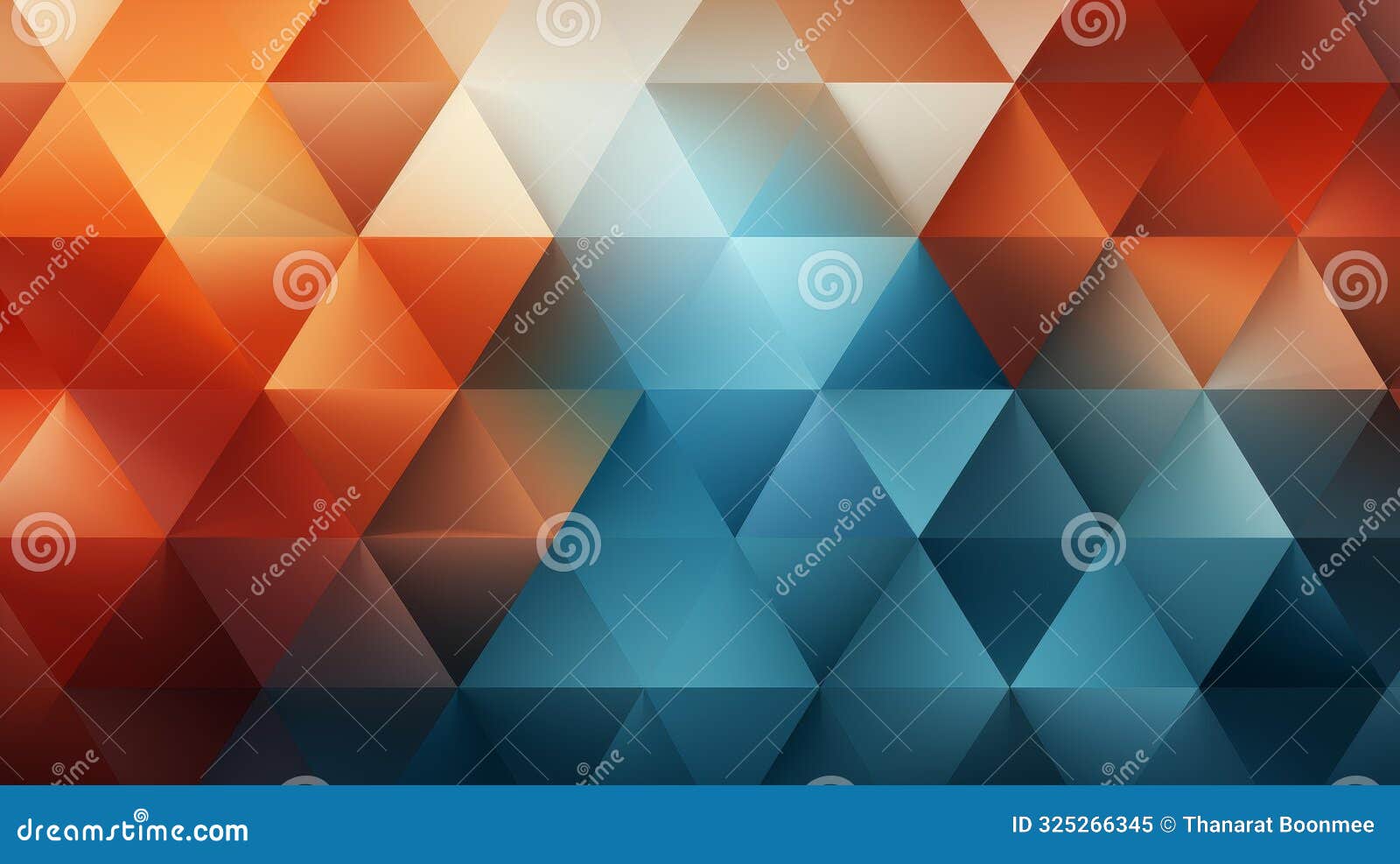 Detailed Flat Illustration Featuring a Complex Triangle Texture with ...
