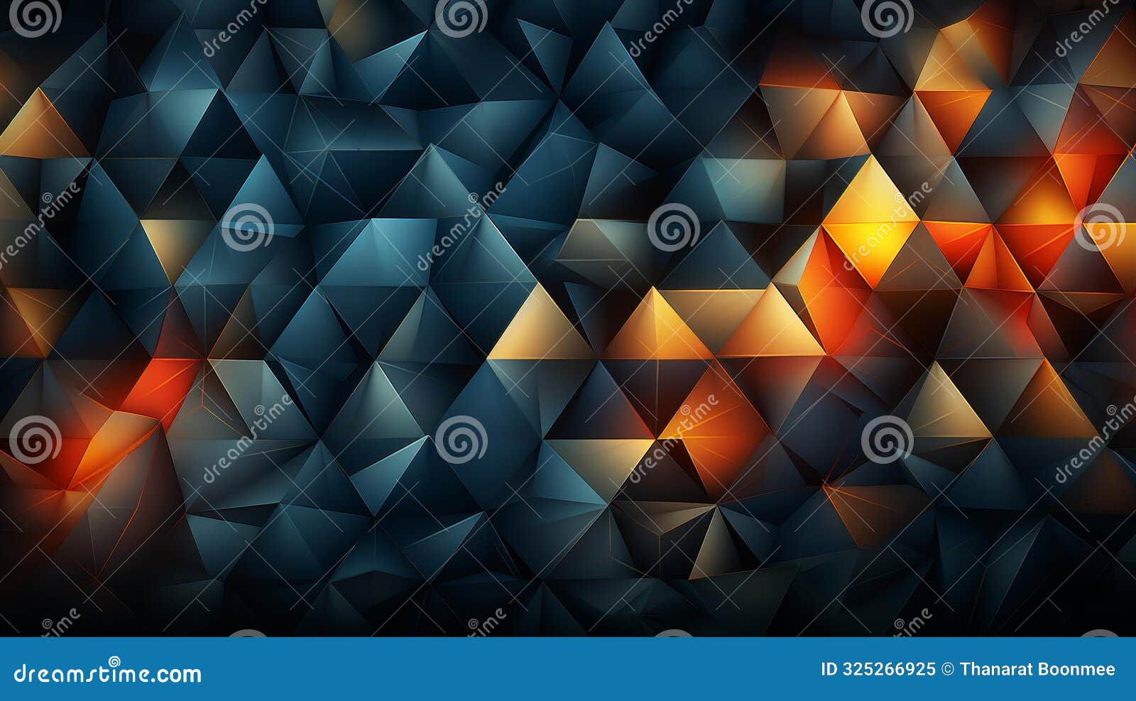 Detailed Flat Illustration Featuring a Complex Triangle Texture with ...