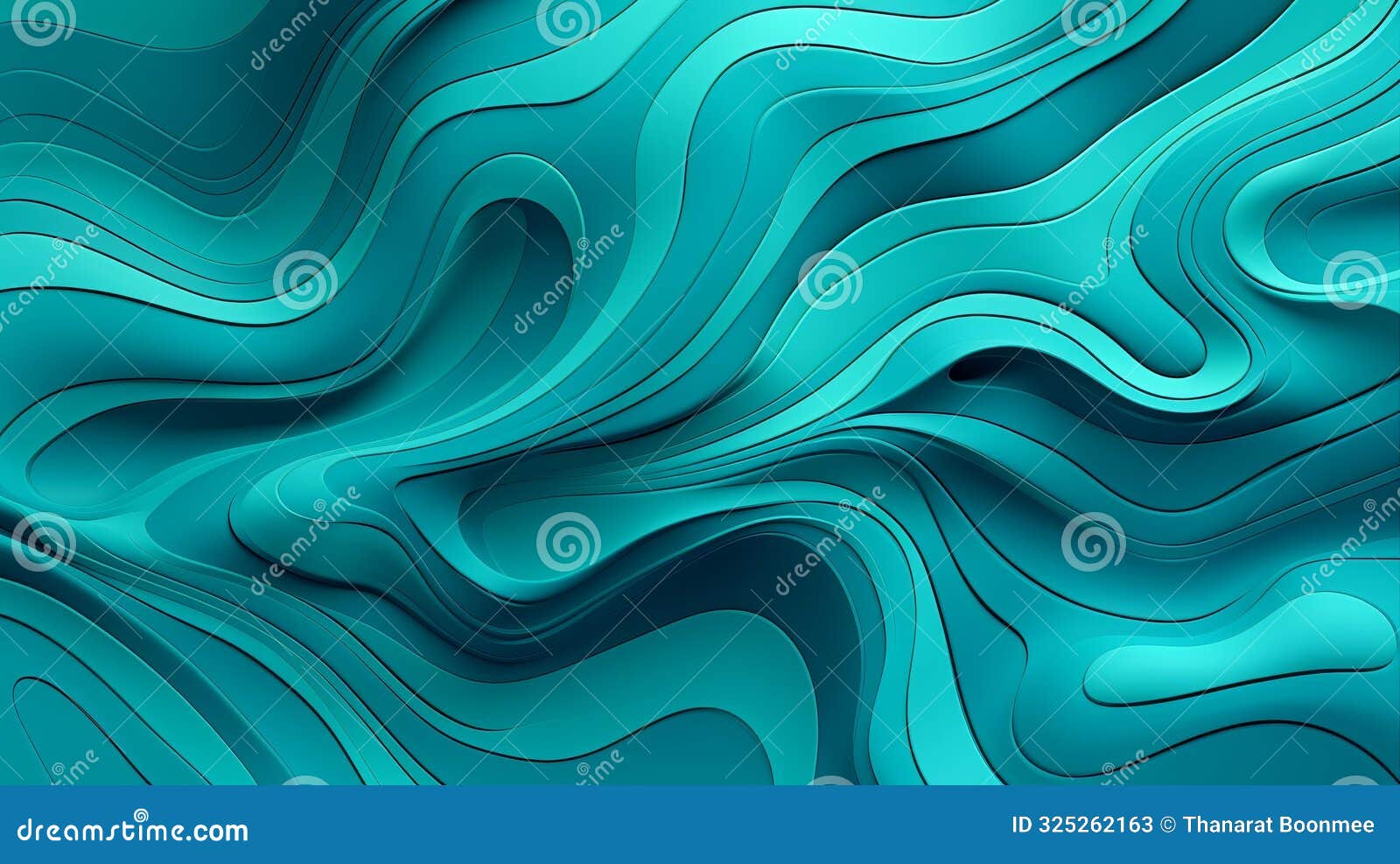 Detailed Flat Illustration with Intricate Ripples Texture, High ...