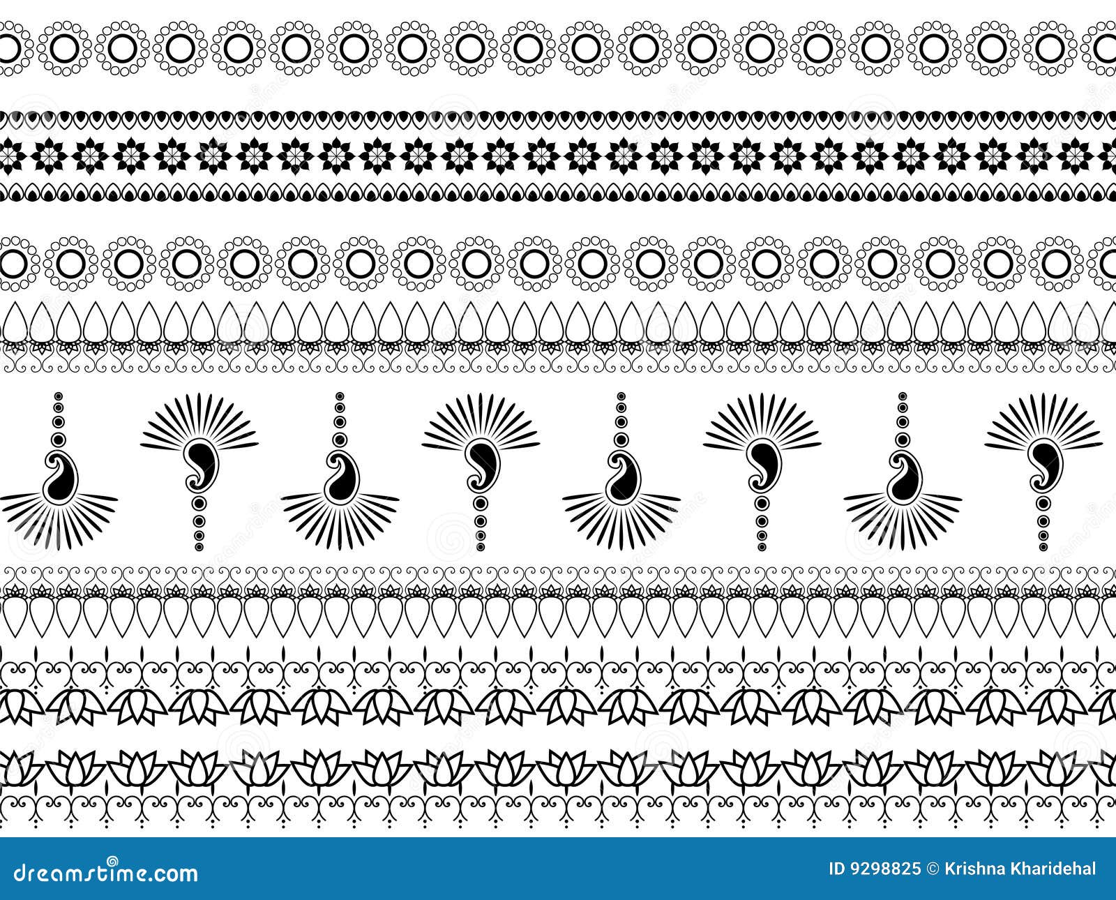 Simple Native American Border Designs